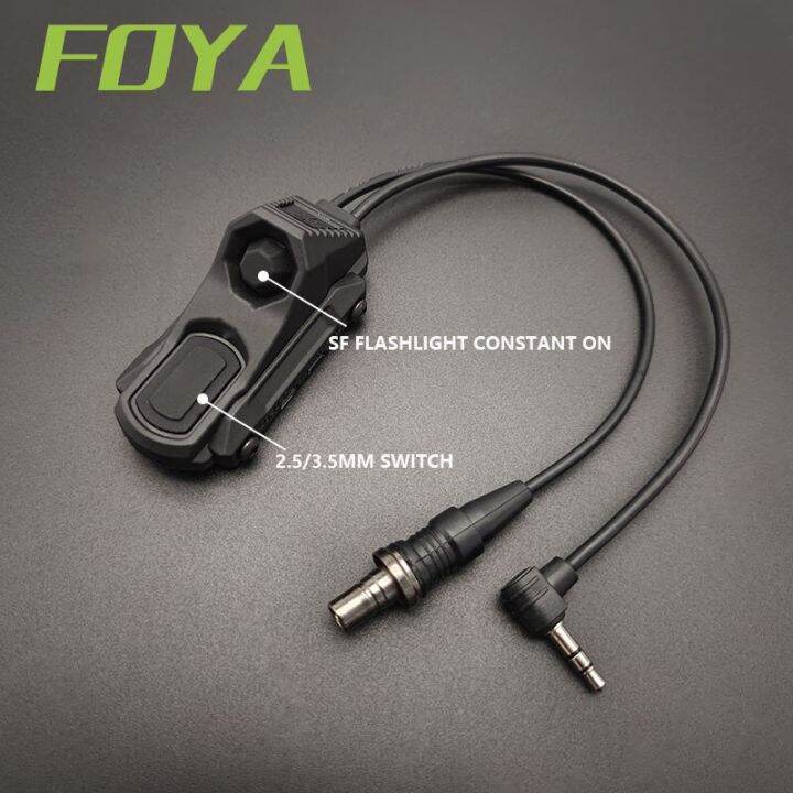 Tactical UNIT Axon Dual Ftion Button Pressure Remote Switch Surefir ...