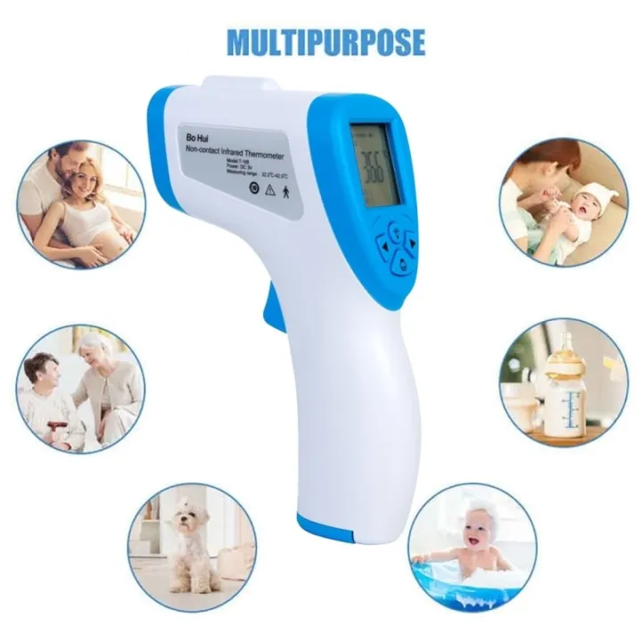 Bo hui (T-168) Infrared 2-in-1 Non-contact Forehead Thermometer ...