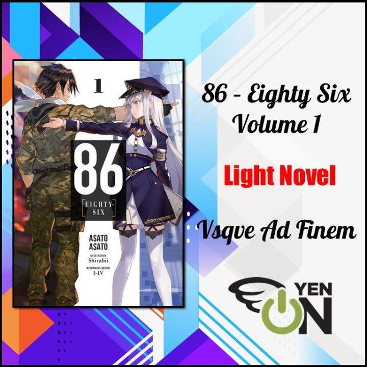[Ad Finem] 86 Eighty Six Official English Translation [Light Novel] | Lazada PH