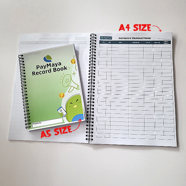 PAY MAYA RECORD TRANSACTIONS NOTEBOOK | Lazada PH