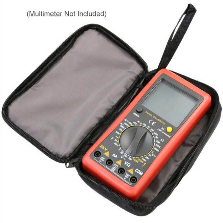 Universal Multimeter Storage Bag Zipper Pouch Case for Digital Meter ...