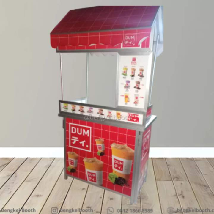 booth portable jualan dimsum | Lazada Indonesia