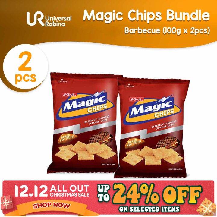 2 x Magic Chips Barbecue Big Pack (100g) | Lazada PH