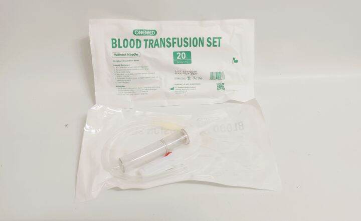 Onemed Blood Set per Box 50pcs/ Blood Transfusion Set Onemed | Lazada ...
