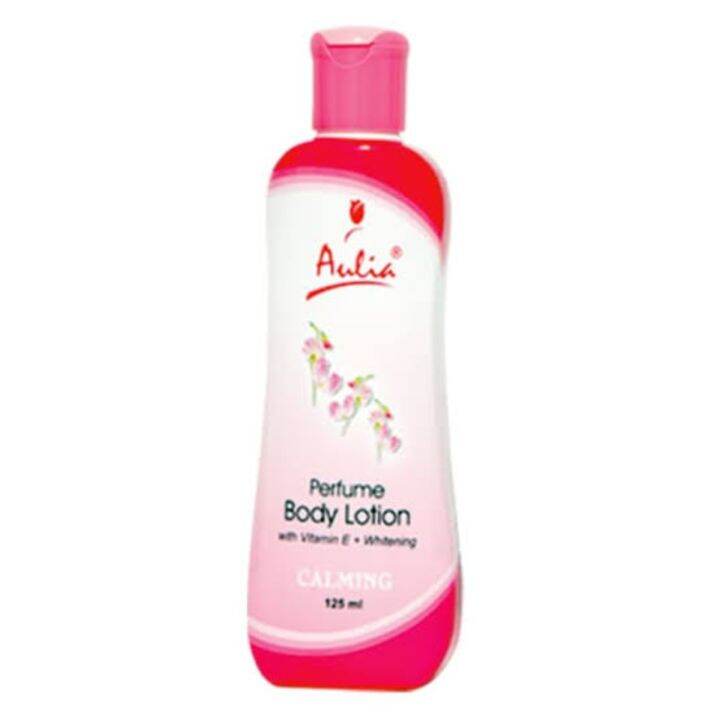Aulia Perfume Body Lotion With Vitamin E + Whitening 600ml - Calming ...