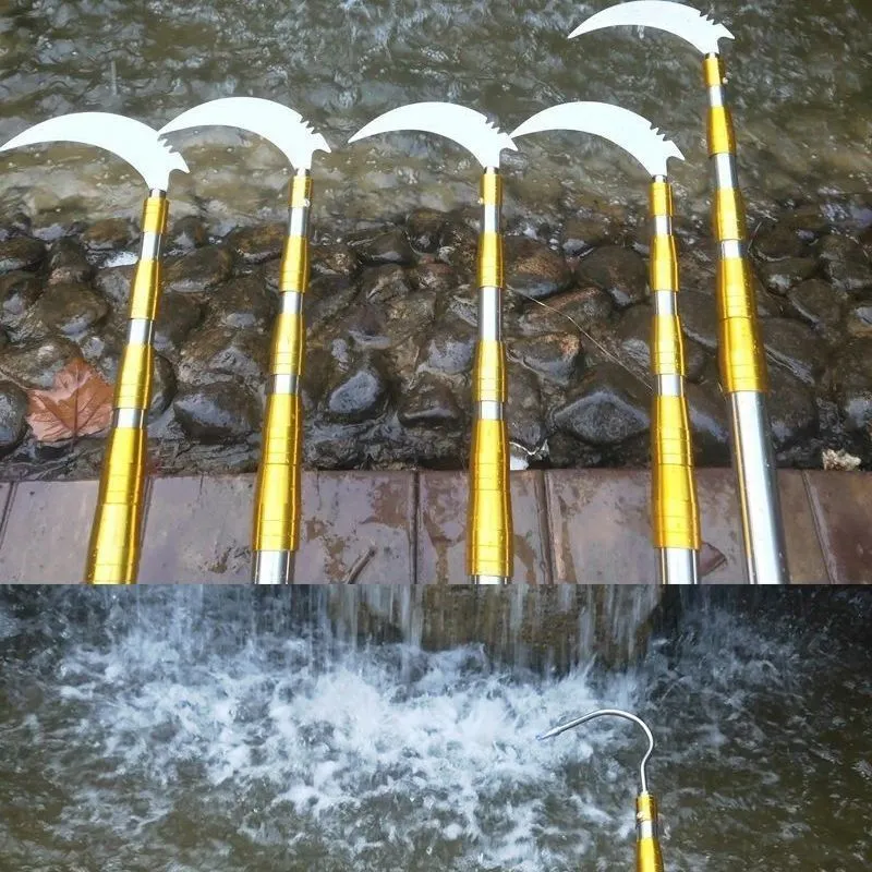 🎀READY STOCK🎀 Multifunctional Stainless Steel Super Hard Telescopic Rod ...