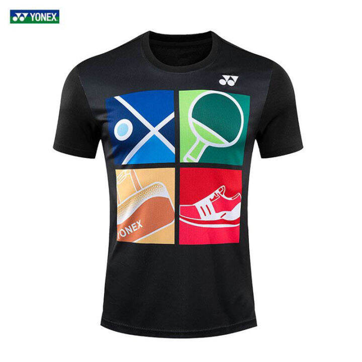 Yonex Shirt 2023 Fast Drying and Breathable Yonex Cool Shirts For Male Female T shirt Badminton ...