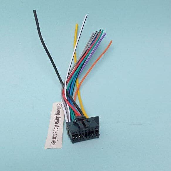 kabel soket head unit pioneer 16 PIN universal | Lazada Indonesia