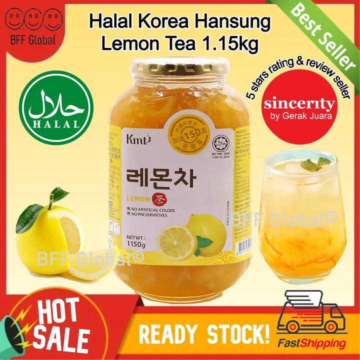 Halal Korea Hansung Lemon Tea 1.15kg 韩国进口柠檬水果茶 | Lazada