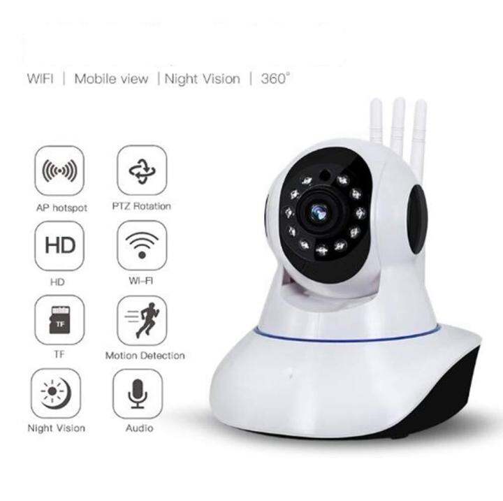 CCTV Camera Wireless Wifi Connect to Cellphone Voice Night Vision 1080P ...