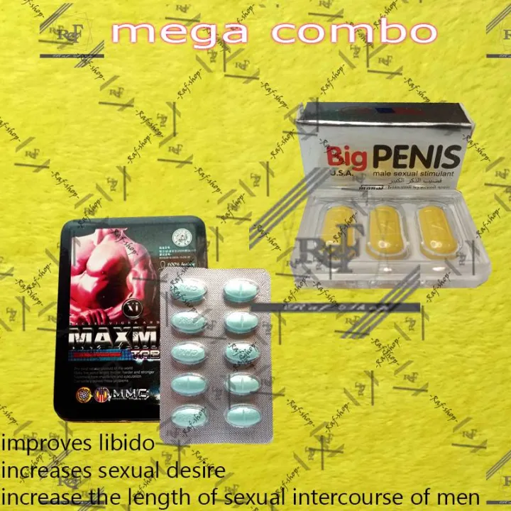 Combo set maxx men and Big P tablet for Men (discreet packaging ...