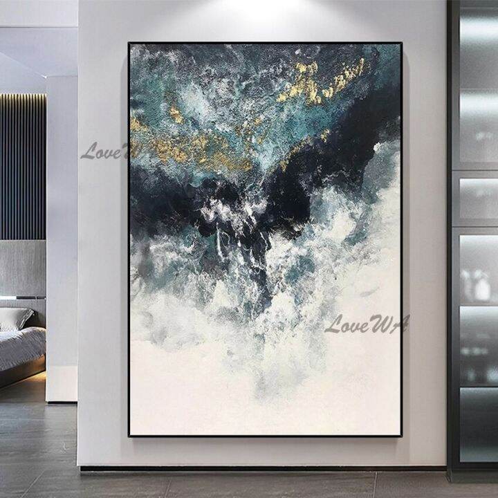 Seni Dinding Seni Dinding Kanvas Gambaran Tangan Seni Dinding Desain ...