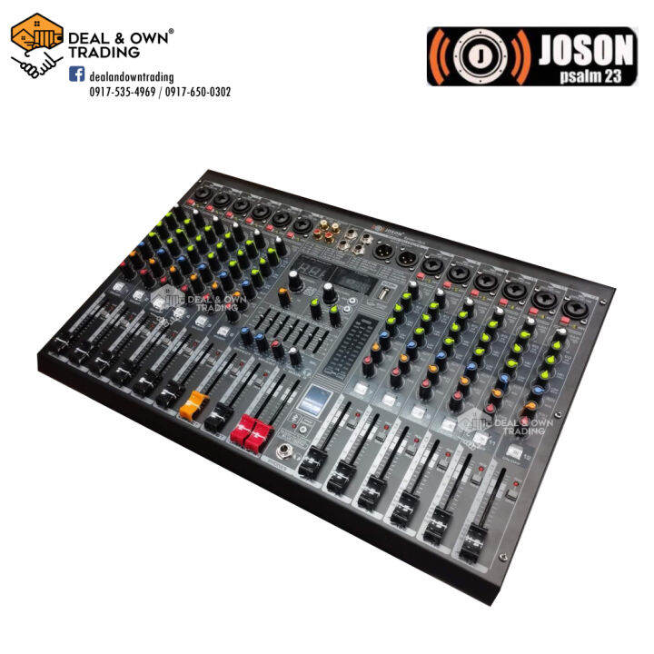 Original Joson Spider 12ch Professional Mixer (12 Channel) | Lazada PH