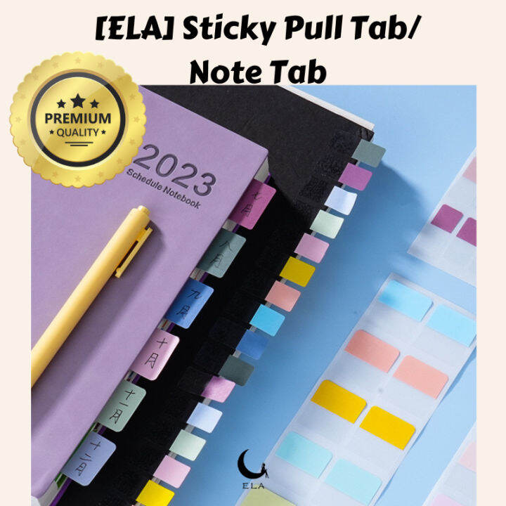 [ELA] Sticky Pull Tab/ Note Tab | Lazada PH