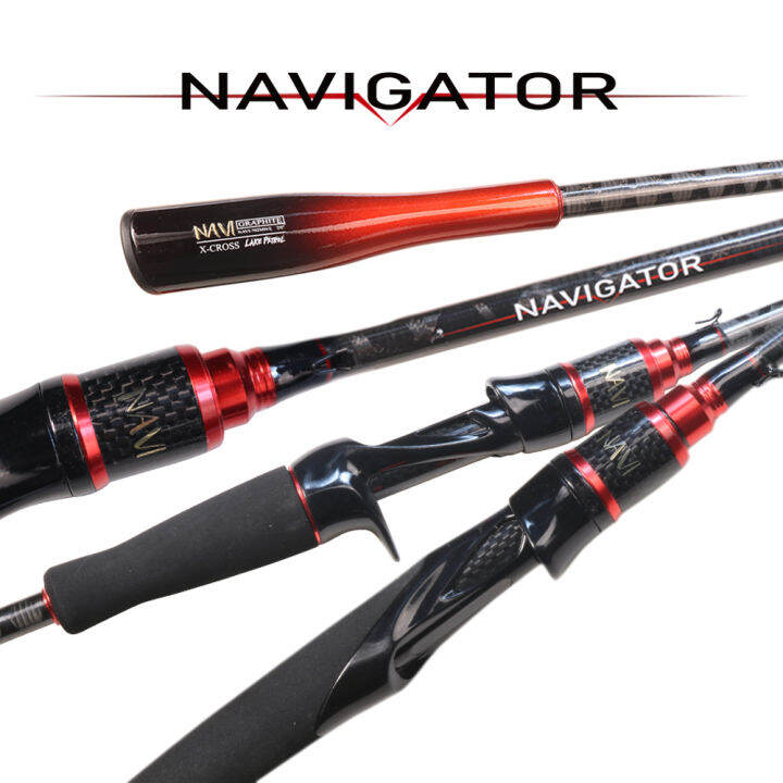 【TRAINFIS】NAVIGATOR 7ft(2.1M) Full Carbon Fishing Rod ML Spinning Rod ...