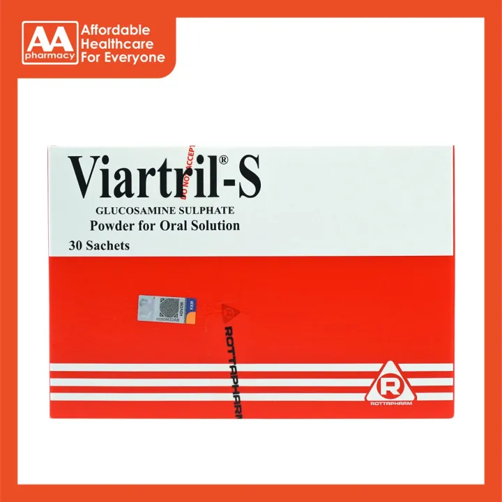 VIARTRIL-S (GLUCOSAMINE SULPHATE) SACHET 30'S | Lazada