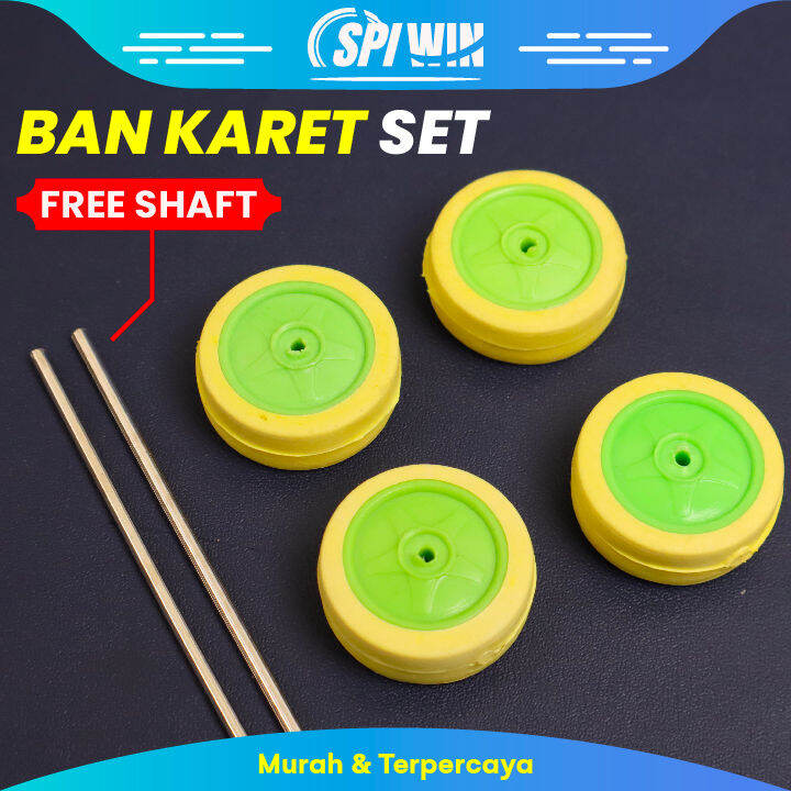 Ban Tamiya Small KARET Set Shaft Mini 4WD BNOB | Lazada Indonesia