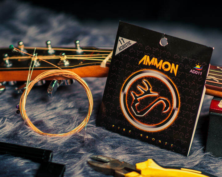 Ammon Acoustic String 1st-6th string 1 SET (.10-.12) | Lazada PH