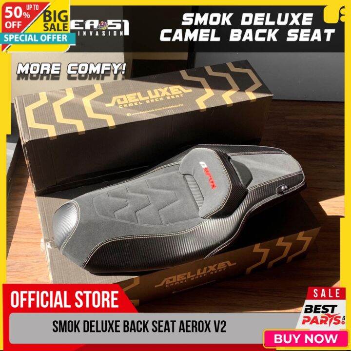 SMOK DELUXE CAMEL BACK SEAT TYPE for AEROX V2 w/ Freebies | Lazada PH