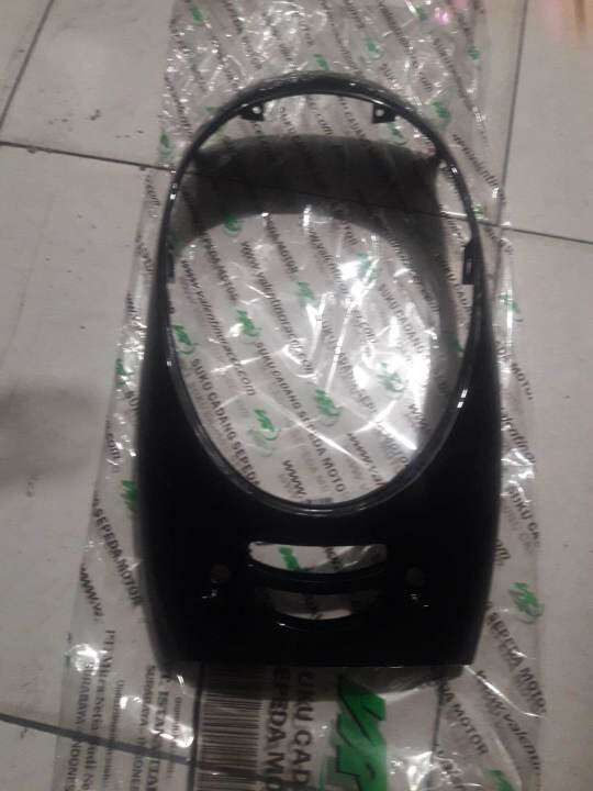 cover front panel tameng body depan scoopy fi K16 2013 2016 hitam non ...