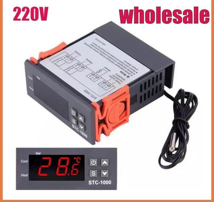 220v STC 1000 Digital Termostat Temperature Controller Thermometer ...