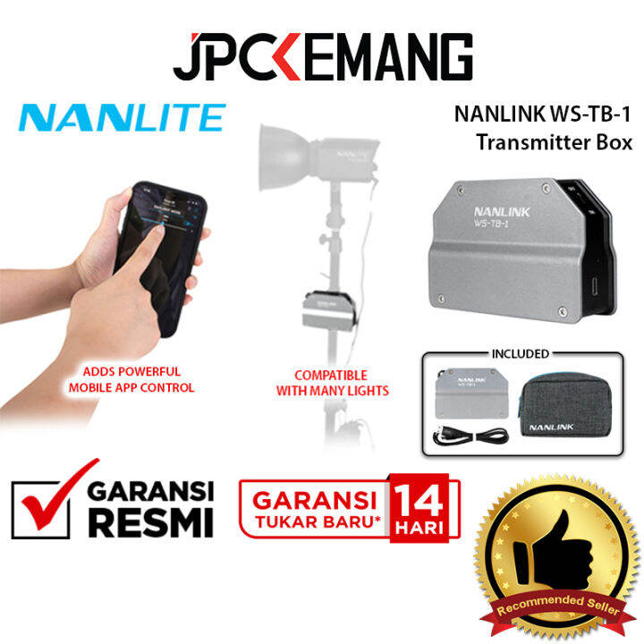 Nanlite NANLINK WS-TB-1 Transmitter Box Nan link WSTB1 WS-TB1 JPC KEMANG GARANSI RESMI | Lazada ...