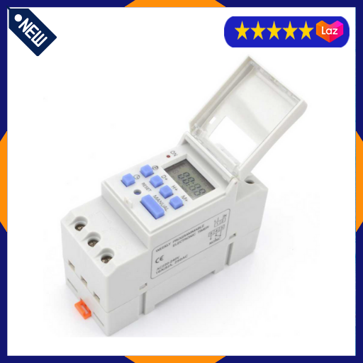 Relay Otomatis Lampu Rumah / Timer Programmable Time Switch Relay 16A ...