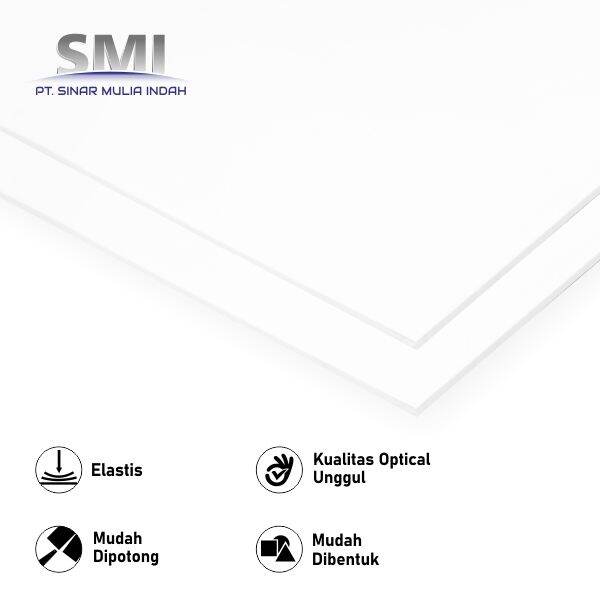 Akrilik Lembaran Putih Susu Solid 3MM | Lazada Indonesia