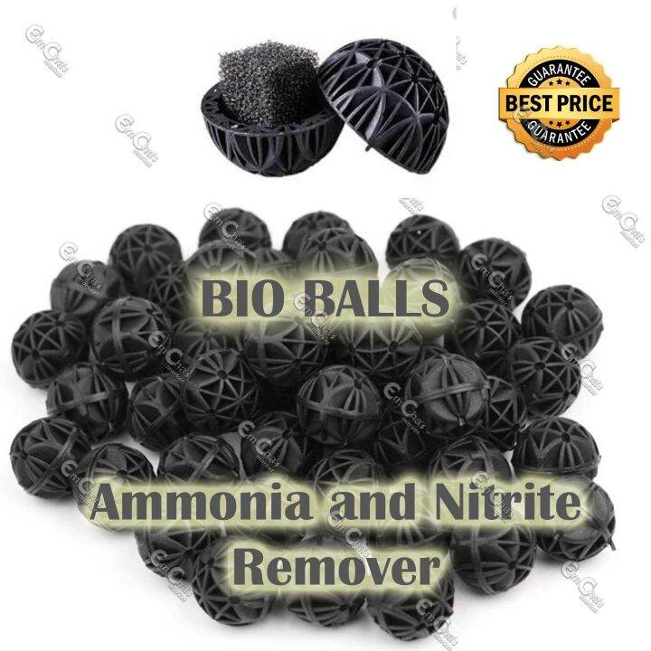 10pcs 18mm Small Bio Balls Ammonia and Nitrite Remover (flt) (acc) For ...