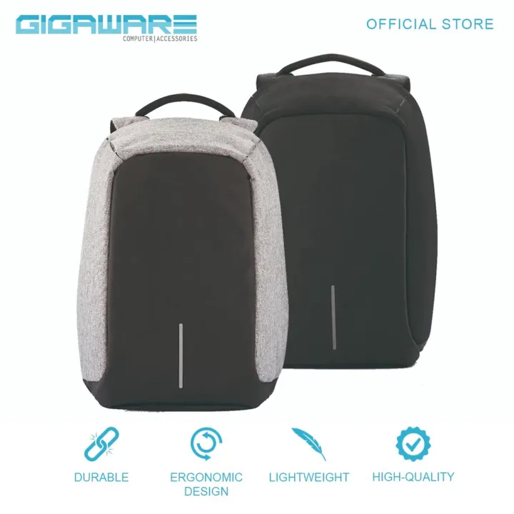 Gigaware Anti-Theft Backpack Bobby Bag Anti-theft Laptop Bagpack with ...
