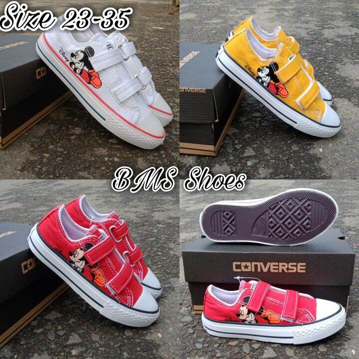 Sepatu Anak Velcro (Perekat) Karakter Disney Mickey Mouse / Sepatu ...
