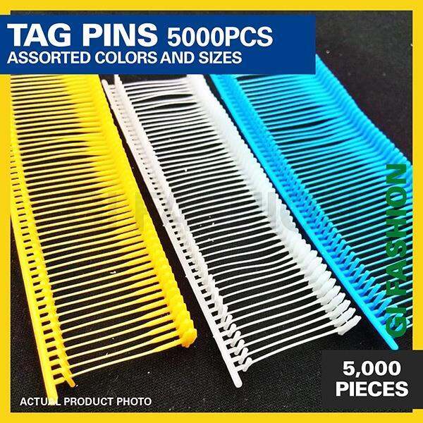 5000 PIECES Tag Pin box assorted color and size for tagging label ...