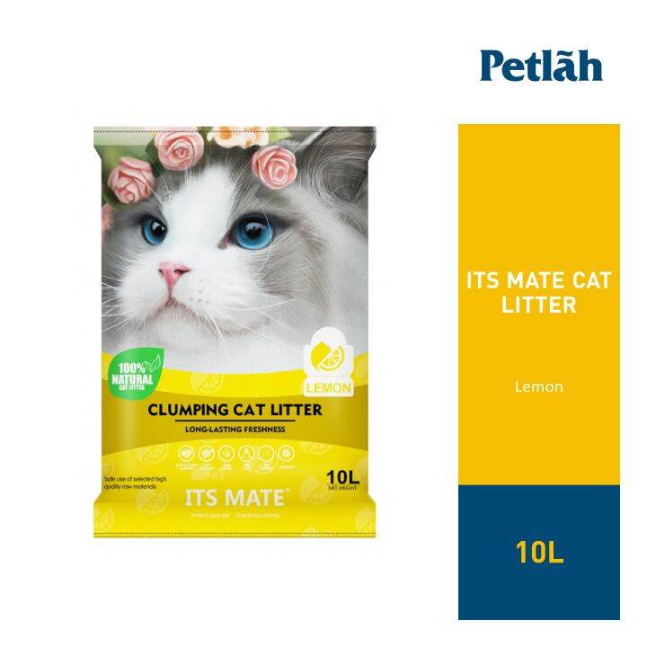 Its Mate Clumping Bentonite Cat Litter 10L | Lazada