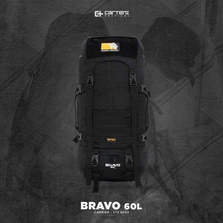 Tas Gunung / Carrier Bravo 60 Liter Cartenz Tactical | Lazada Indonesia