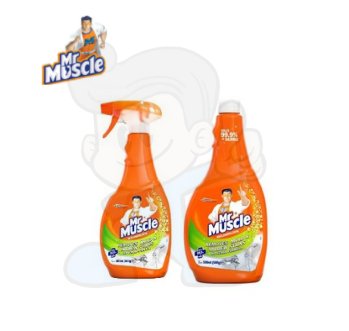 Mr. Muscle Mold and Mildew w/ Refill 500ml | Lazada PH