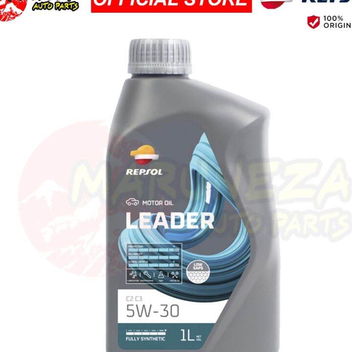 REPSOL Leader C2 C3 5W30 100 Fully Synthetic API SN/CF 1Liter | Lazada PH
