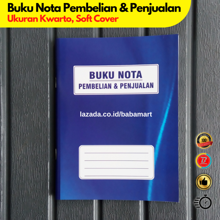 BUKU NOTA PEMBELIAN & PENJUALAN UKURAN KWARTO SOFT COVER | Lazada Indonesia
