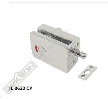GLASS DOOR LOCK DEKKSON INDICATOR IL 8620 CP Slot Kunci Pintu Kaca ...