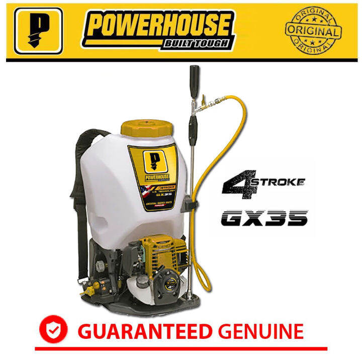 Powerhouse 4-Stroke Engine Powered Knapsack / Backpack Agri-Sprayer ...