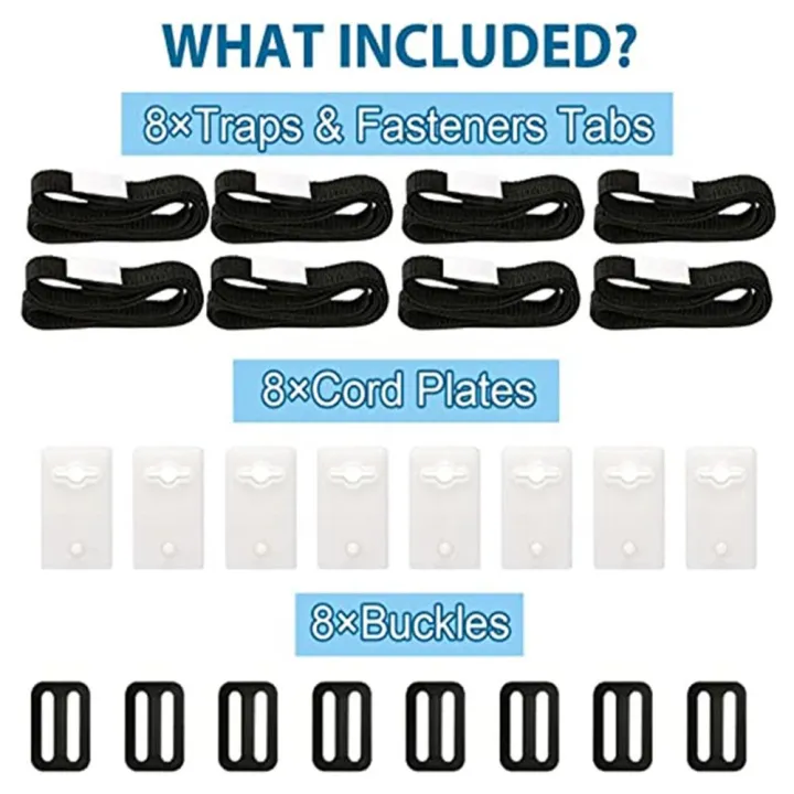 Swimming Pool Solar Cover Straps Kit Universal Solar Blanket Cord ...