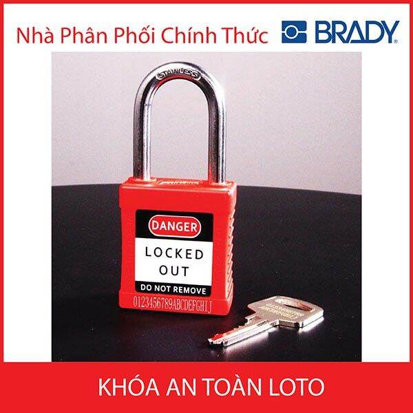 Ổ Khóa An Toàn LOTO BRADY PRINZING CB Điện Còng Nhựa - CB Điện Còng ...