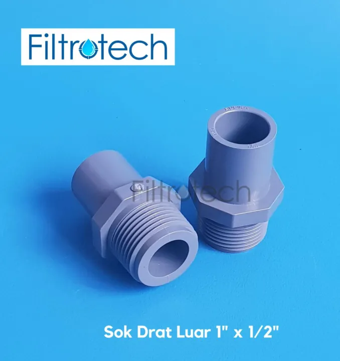 Rucika Valve Socket / Sok Drat Luar 1 x 1/2 inch | Lazada Indonesia