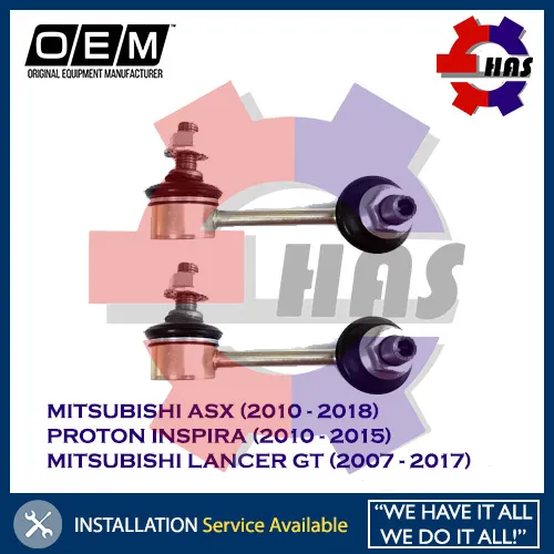 MITSUBISHI LANCER GT ASX PROTON INSPIRA REAR SUSPENSION STABILIZER LINK ...