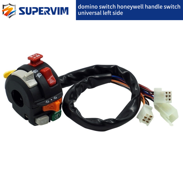 Supervim Motorcycle Domino Switch Honeywell Handle Switch Universal ...