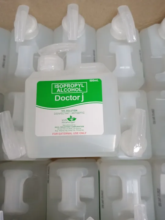 Alcohol (Doktor J)with pump 70percent isoprophyl alcohol | Lazada PH
