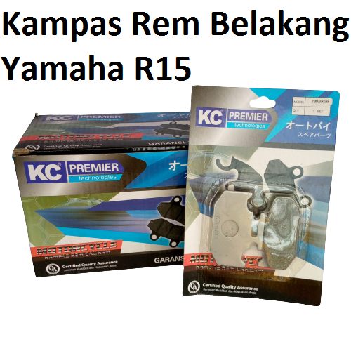 Dispad/Kampas Rem Belakang Yamaha R15 merk TENZO | Lazada Indonesia
