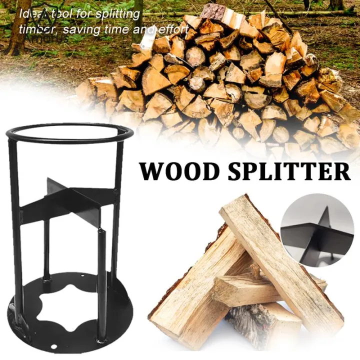 Amorus Firewood Splitter Manual Log Wood Splitting Tool | Lazada.co.th