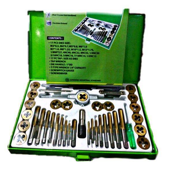 PROMO BOS Tap Senai Set Tekiro 40Pcs Tab and Dies Set Tap Ulir baut Ori ...
