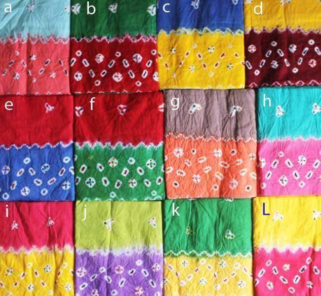 Kain Batik Jumputan Jogja Solo Bertumpal Warna Kontras | Lazada Indonesia