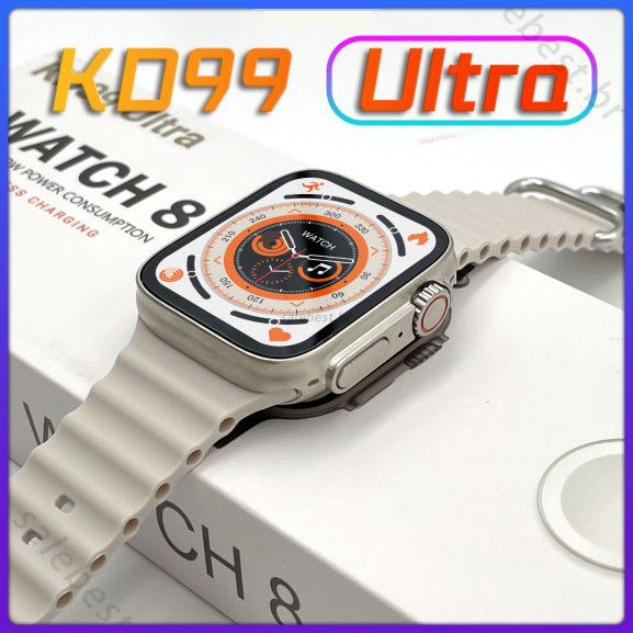 KD99 Ultra Bluetooth Smart Watch Color Screen Heart Rate Monitoring Smartwatch Waterproof Sports ...